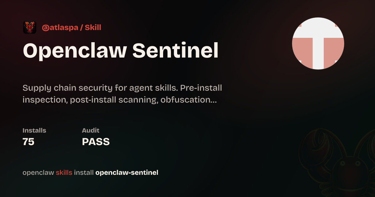 Openclaw Sentinel — ClawHub