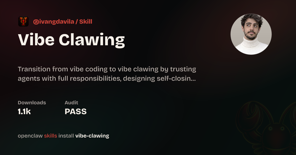Vibe Clawing — ClawHub