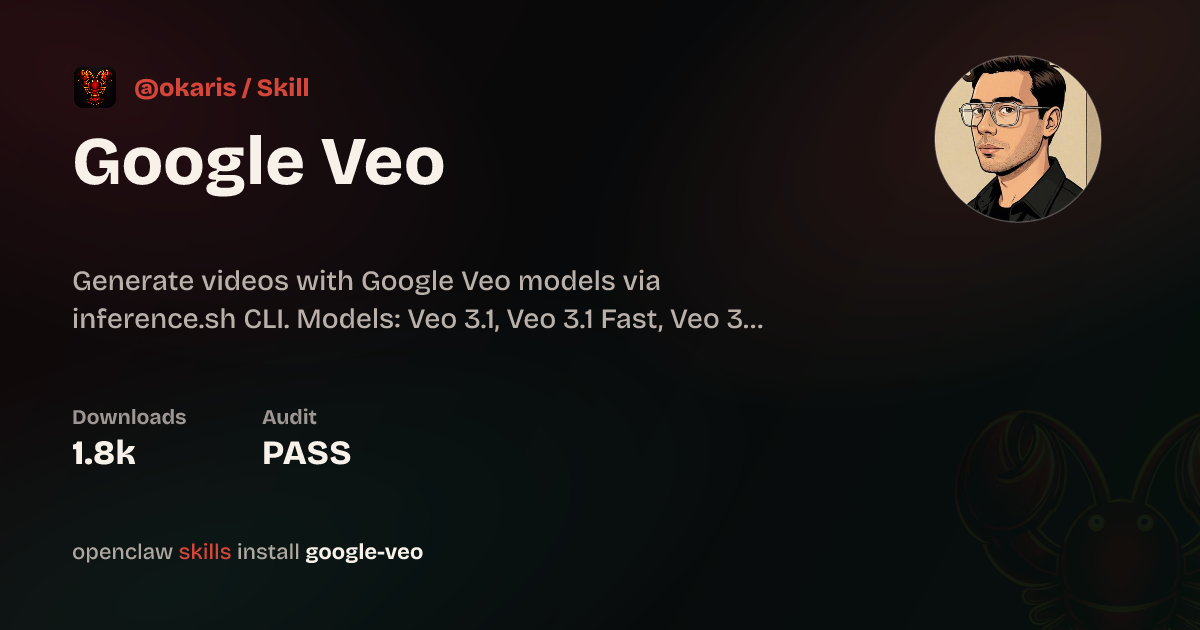 Google Veo — ClawHub