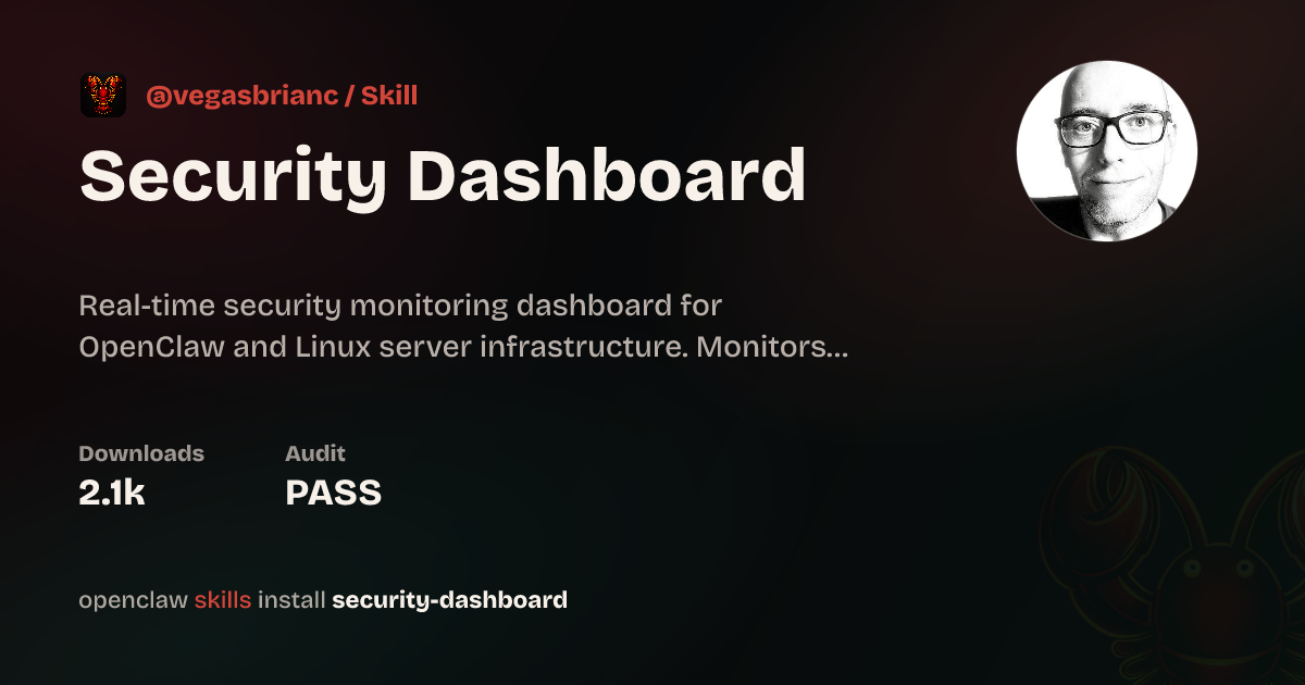 Security Dashboard — ClawHub
