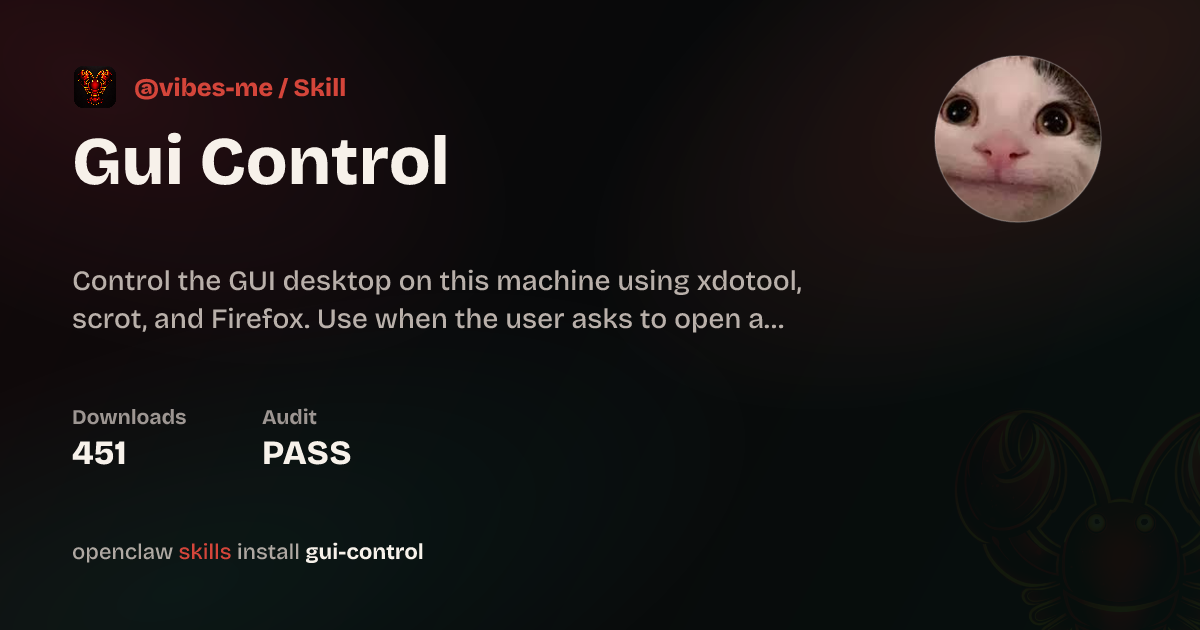 Gui Control — ClawHub