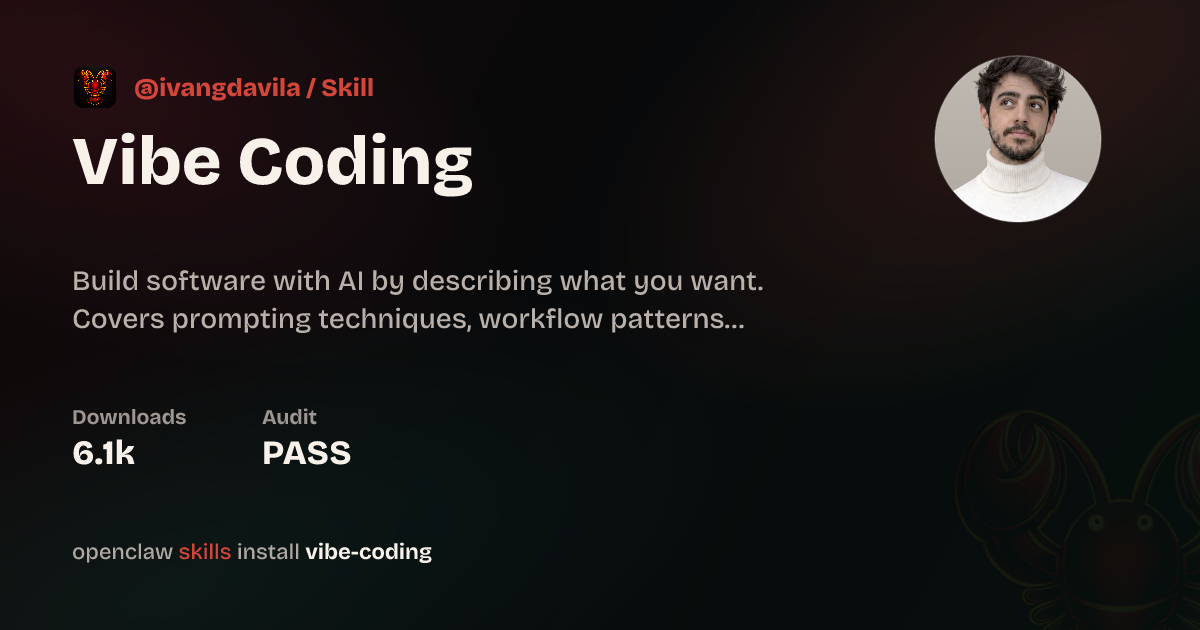 Vibe Coding — ClawHub