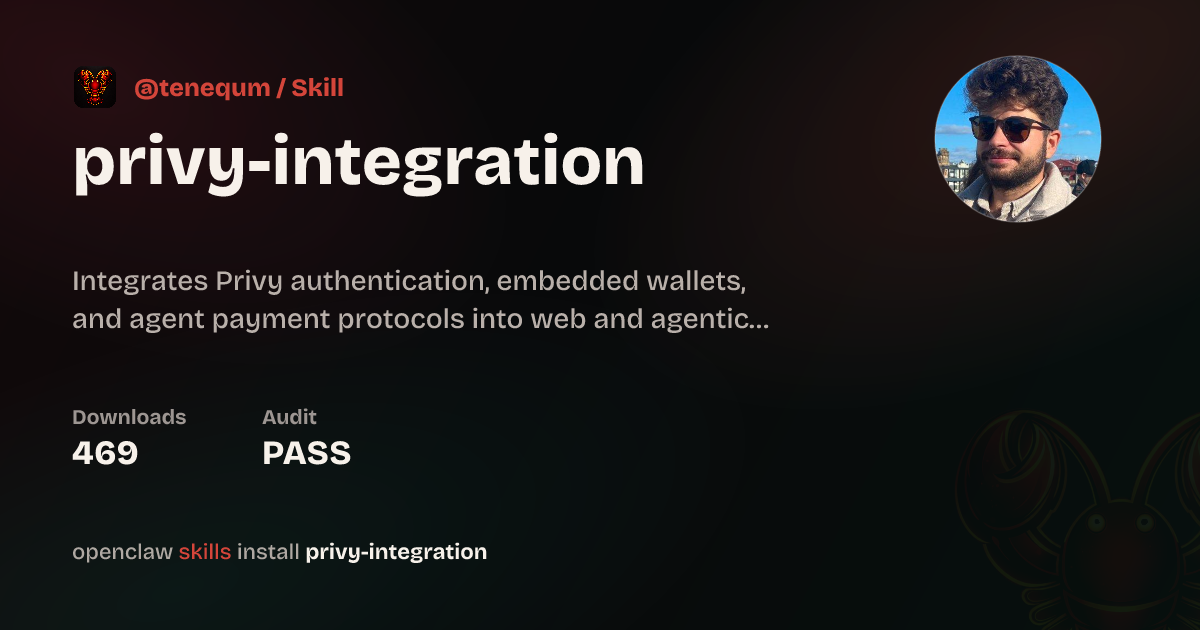 privy-integration — ClawHub