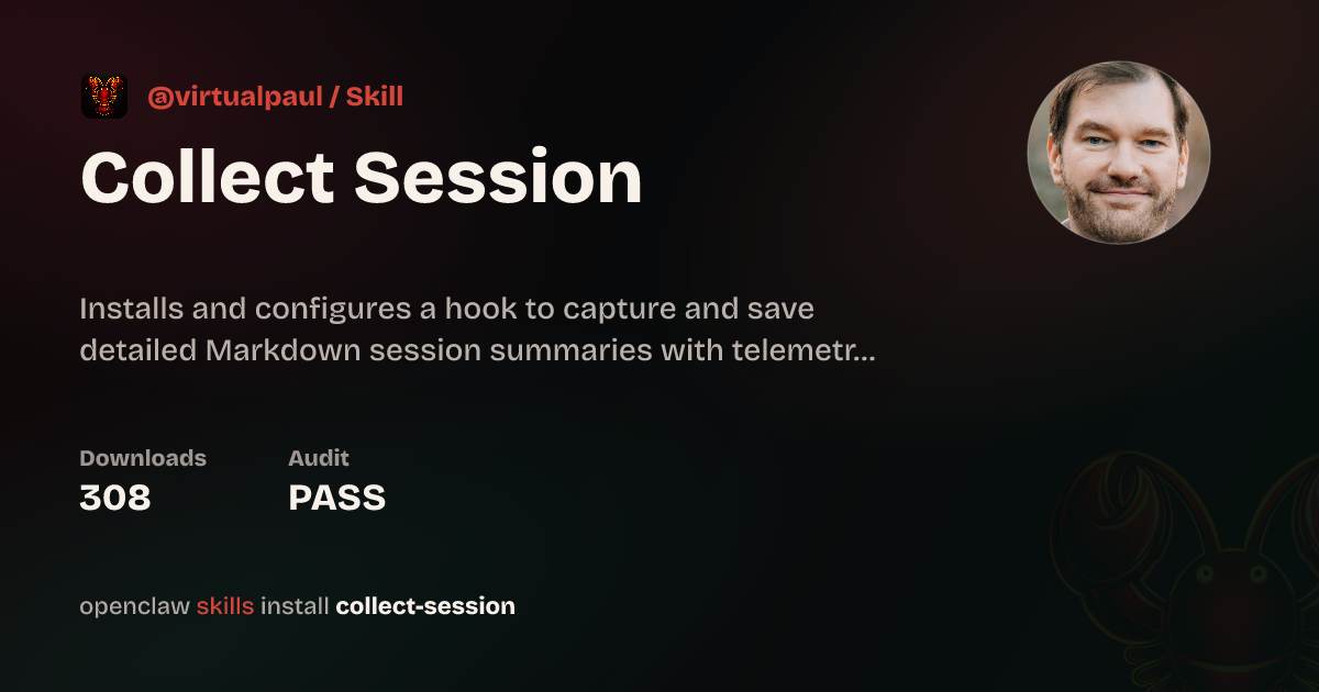 Collect Session — ClawHub